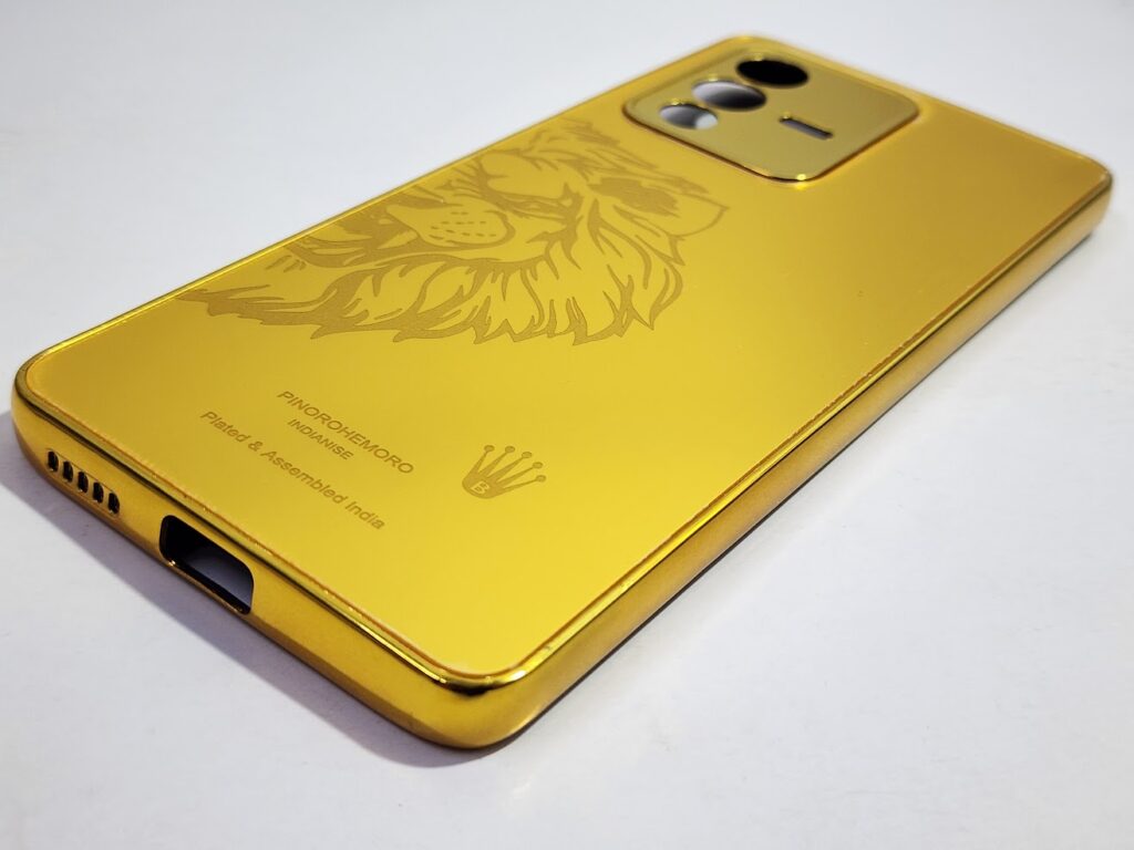 Vivo V23 Pro Golden Back Cover – BT Limited Edition Store