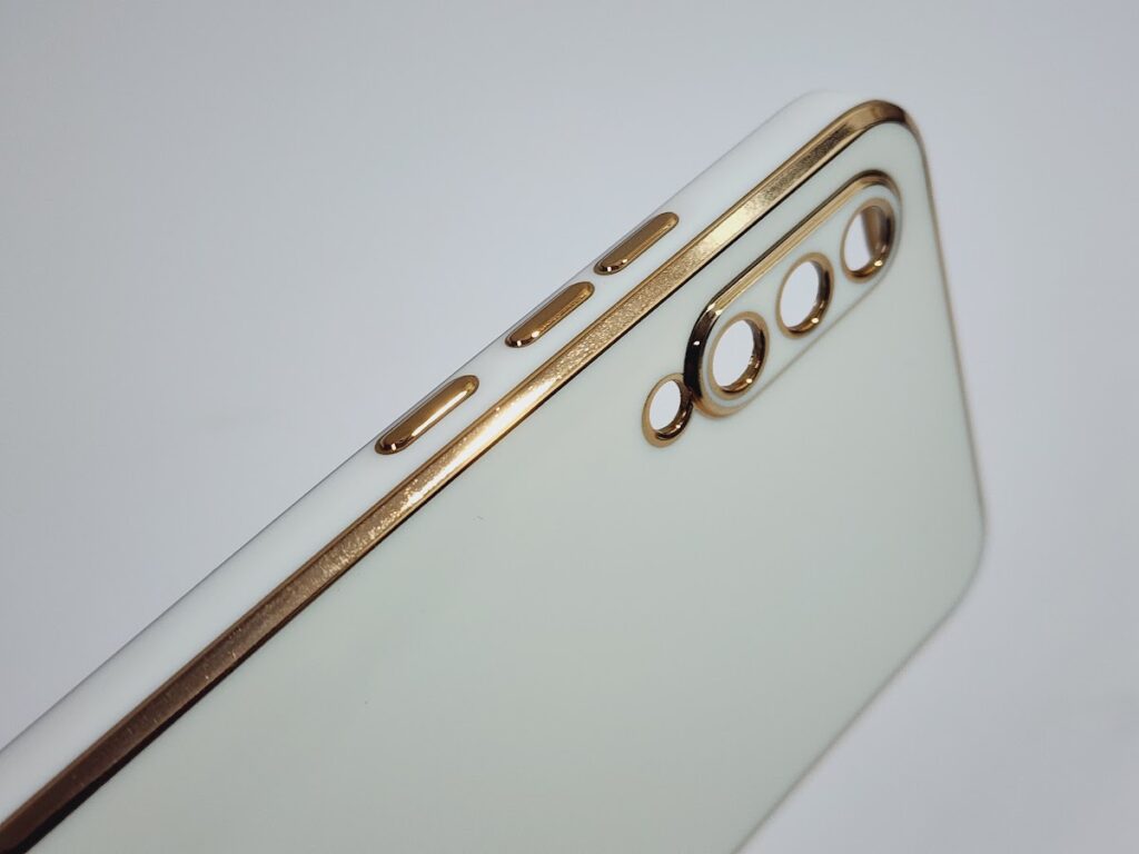 Mi A3 Back Cover with Gold Chrome Cover – BT Limited Edition Store