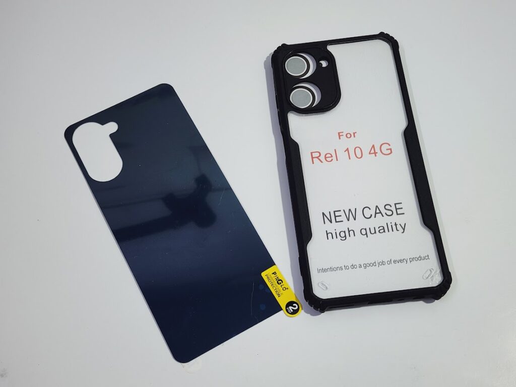 Realme 10 Transparent Back Cover and Back Lamination Combo – BT Limited ...