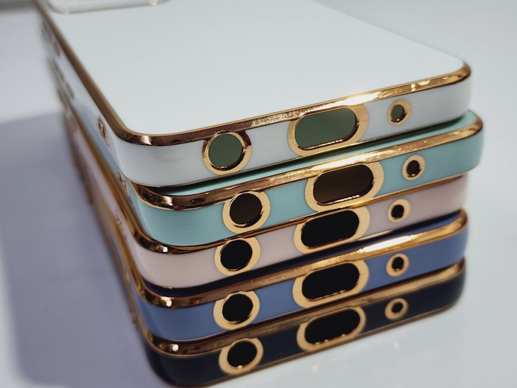 Vivo Y02 TPU Golden Chrome Back Cover – BT Limited Edition Store