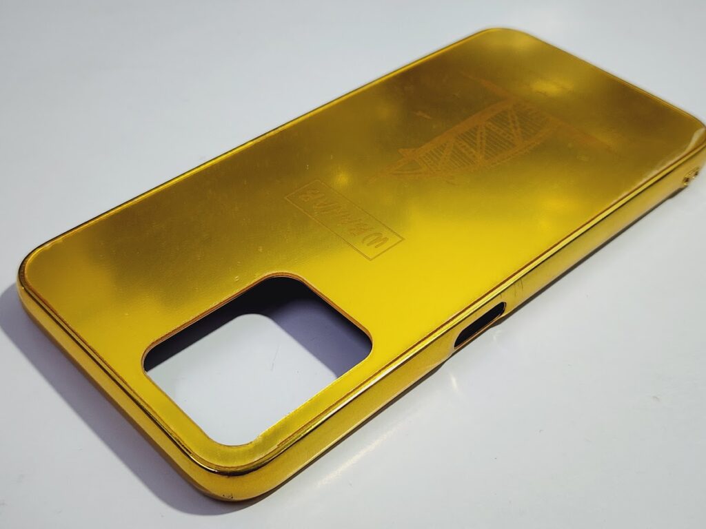 Realme 8i Golden Back Cover – BT Limited Edition Store
