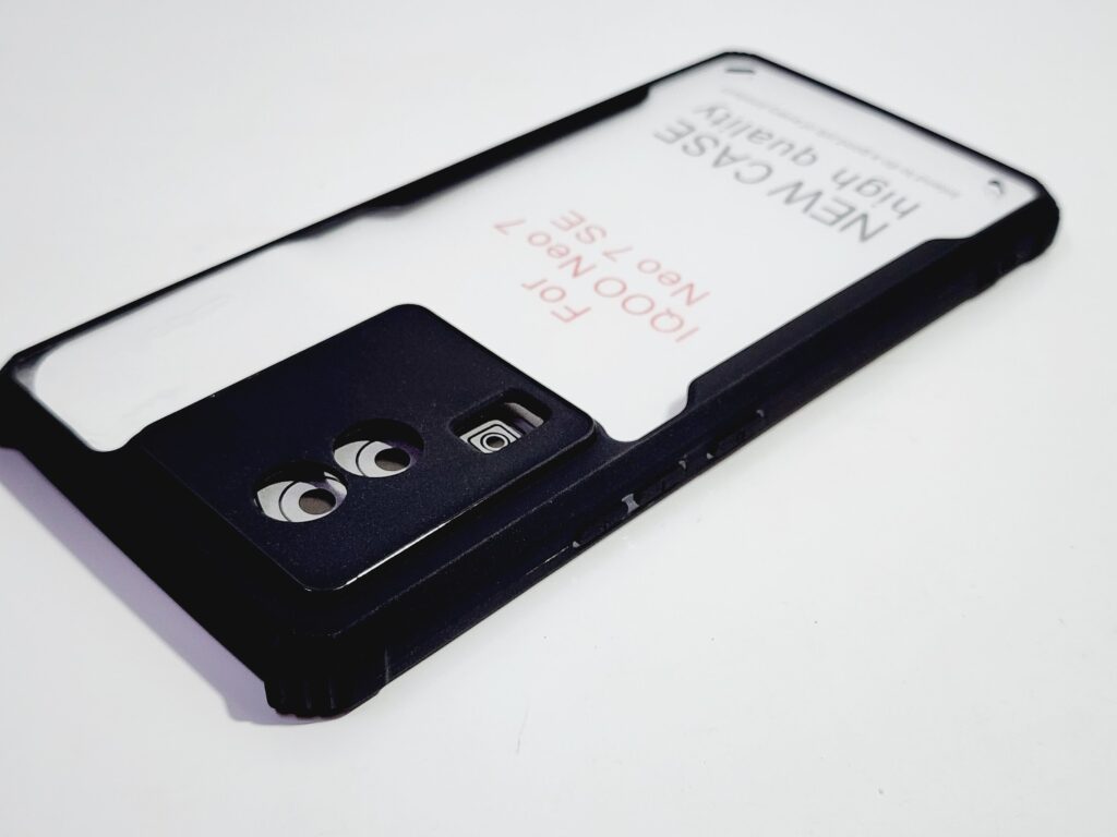 iQOO Neo 7 Transparent Back Cover – BT Limited Edition Store