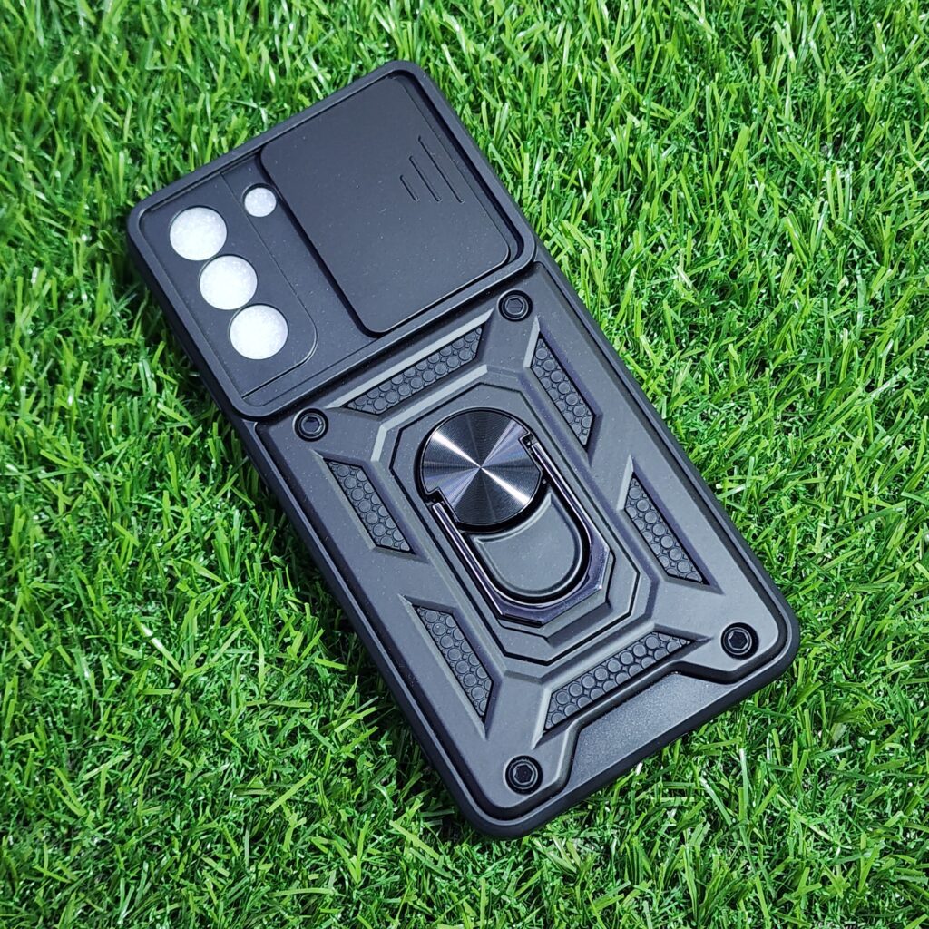 Samsung S21 FE Stylish Shutter Armor Back Cover – BT Limited Edition Store