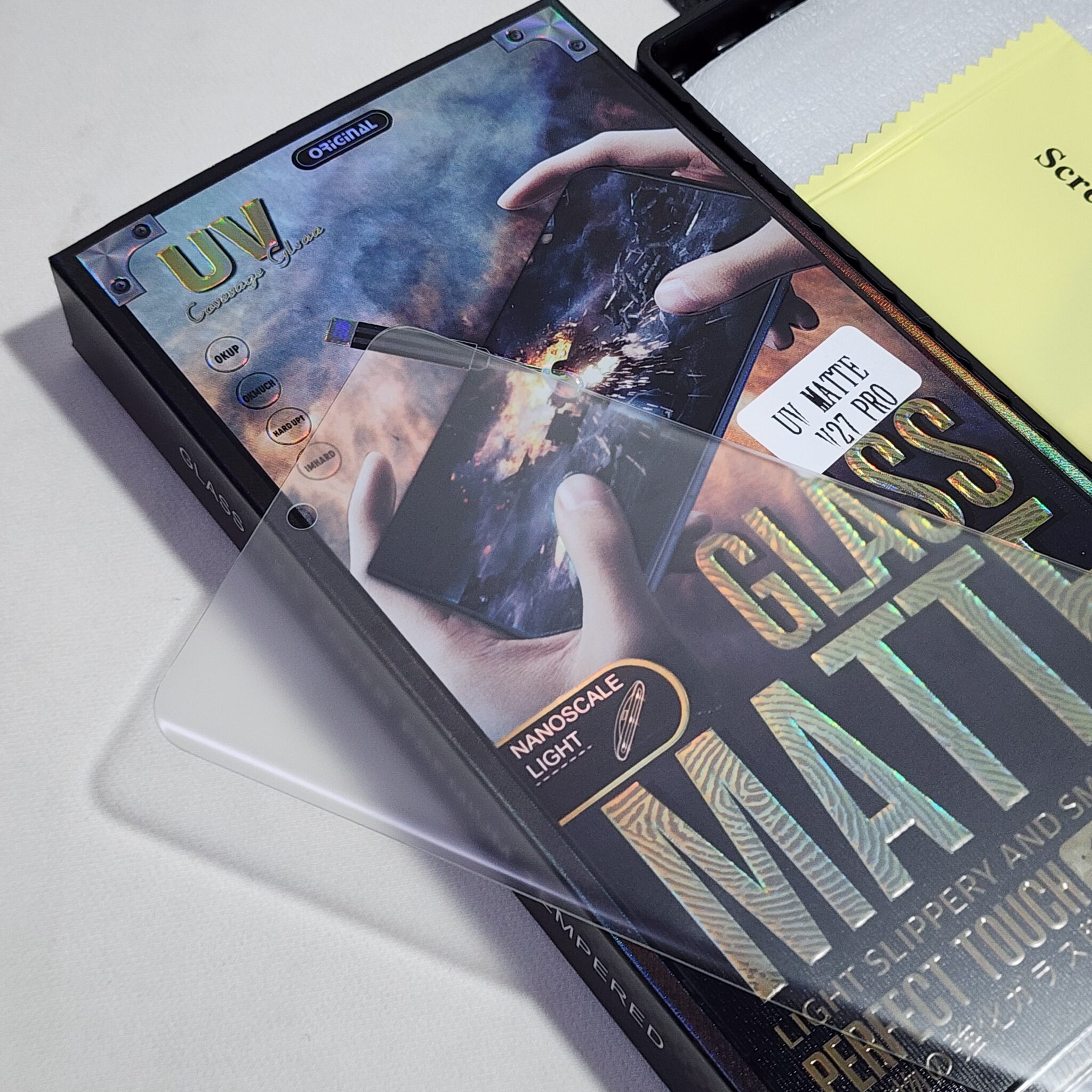 Vivo V29e Matte Gaming UV Tempered Glass – BT Limited Edition Store