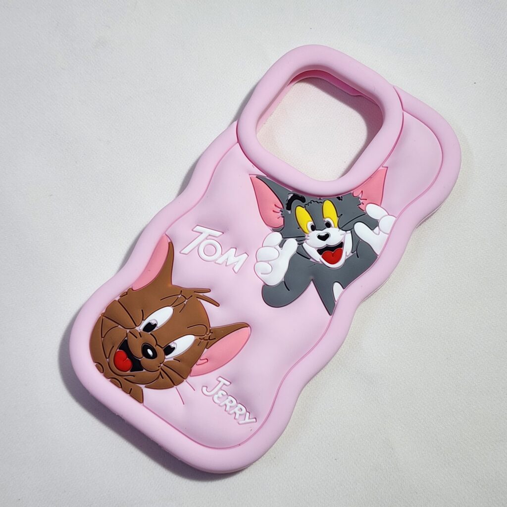 iPhone 15 Series Tom & Jerry Silicon Back Cover – BT Limited Edition Store