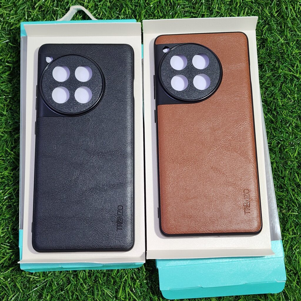 OnePlus 12R 5G Premium Leather Finish Back Cover Tranzo – BT Limited ...