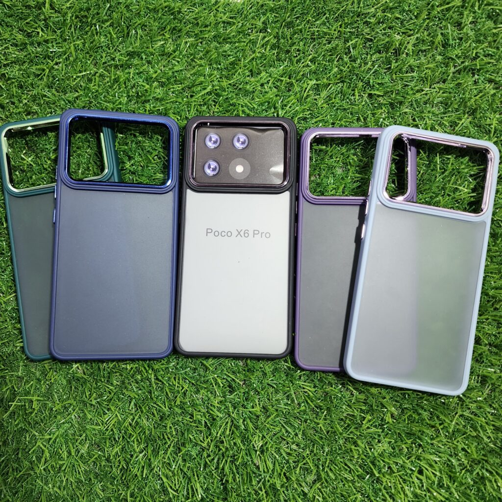 Poco X6 Pro 5G Stylish Matte Skin Back Cover – BT Limited Edition Store