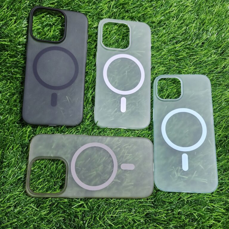 iPhone X 11 12 13 14 15 16 Series Premium Magsafe Paper Back Cover PC ...