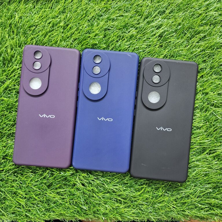 Vivo V50 Silicon Back Cover with cloth inside – BT Limited Edition Store