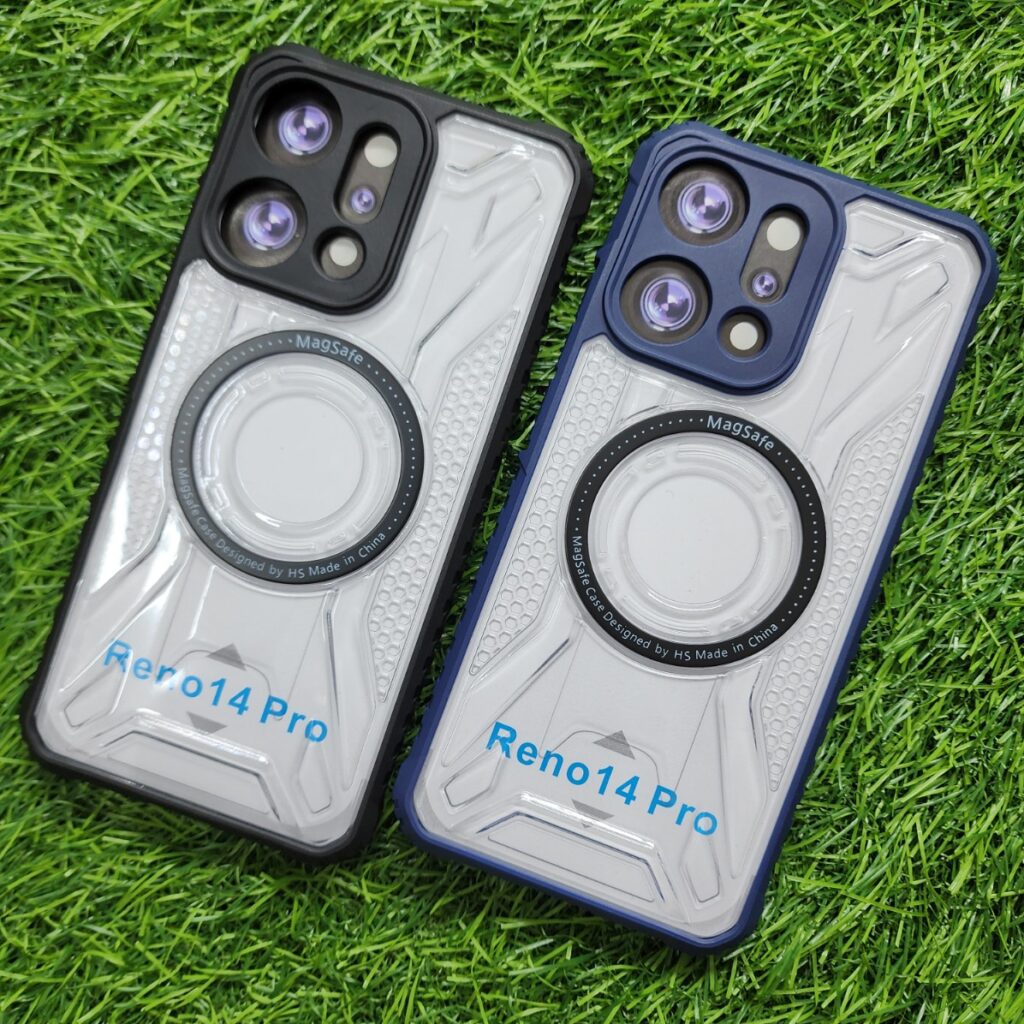 OPPO Reno 14 Pro Premium Transparent Armour Magsafe Back Cover – BT ...