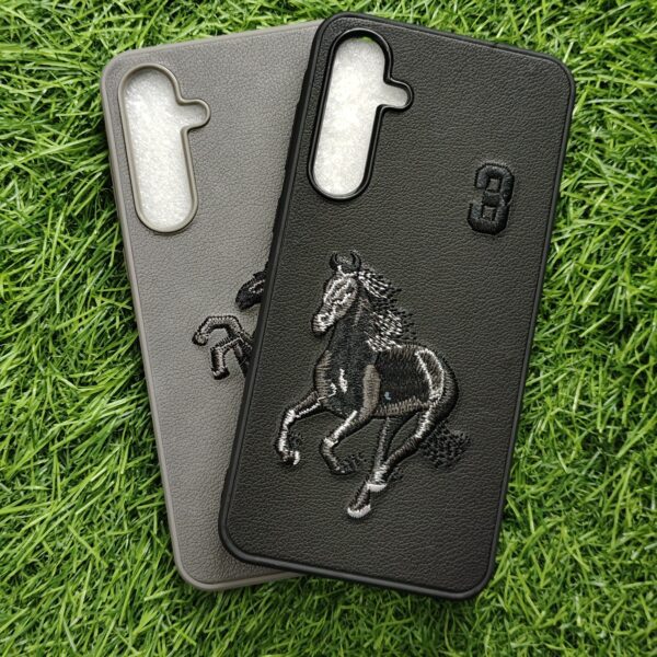 Samsung A35 Premium Polo Leather Back Cover – BT Limited Edition Store