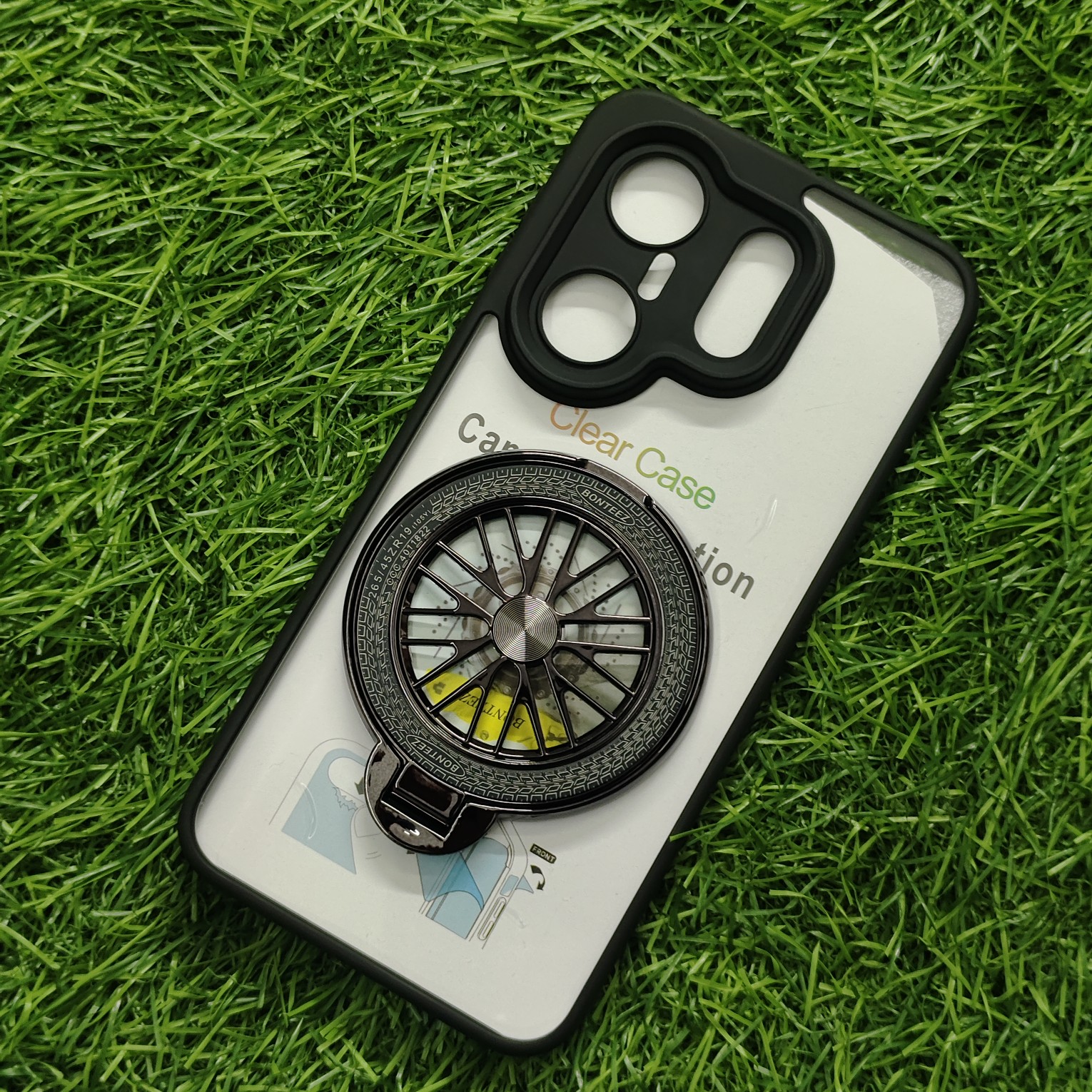 Vivo X200 FE Matte Transparent Wheel Magsafe Stand Back Cover – BT ...