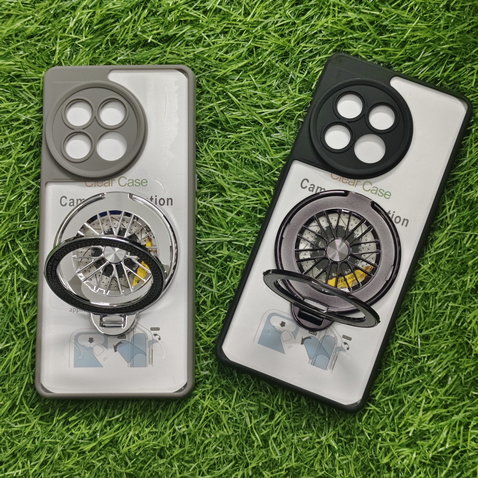Oneplus 11R Matte Transparent Wheel Magsafe Stand Back Cover – BT ...