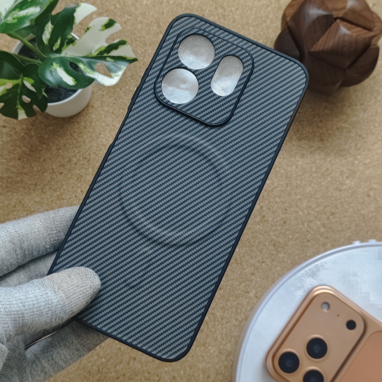 Infinix Smart 9 HD Premium Carbon Design Magsafe Back Cover – BT ...