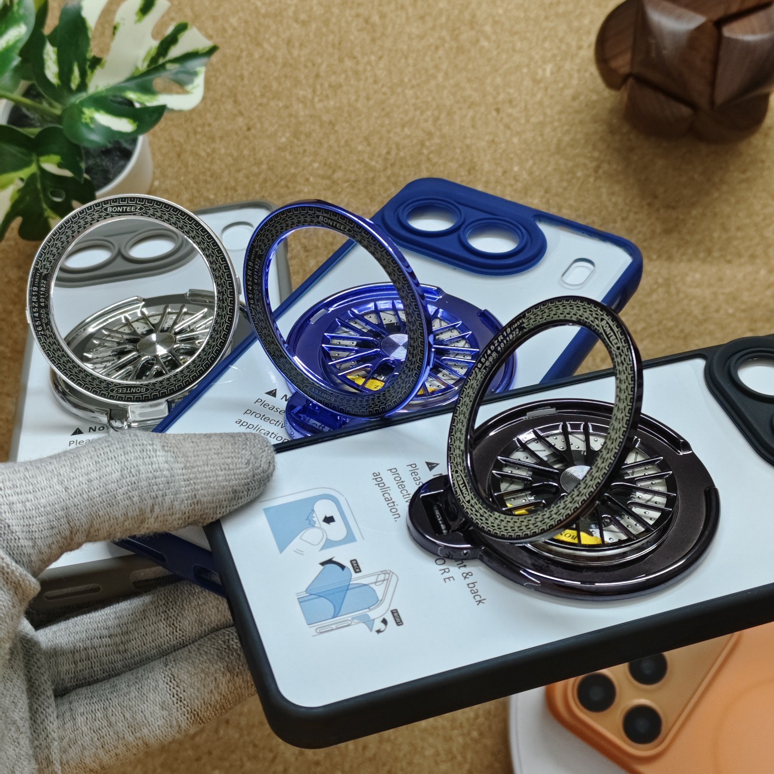 Oneplus Nord 4 Transparent Wheel Magsafe Stand Back Cover – BT Limited ...