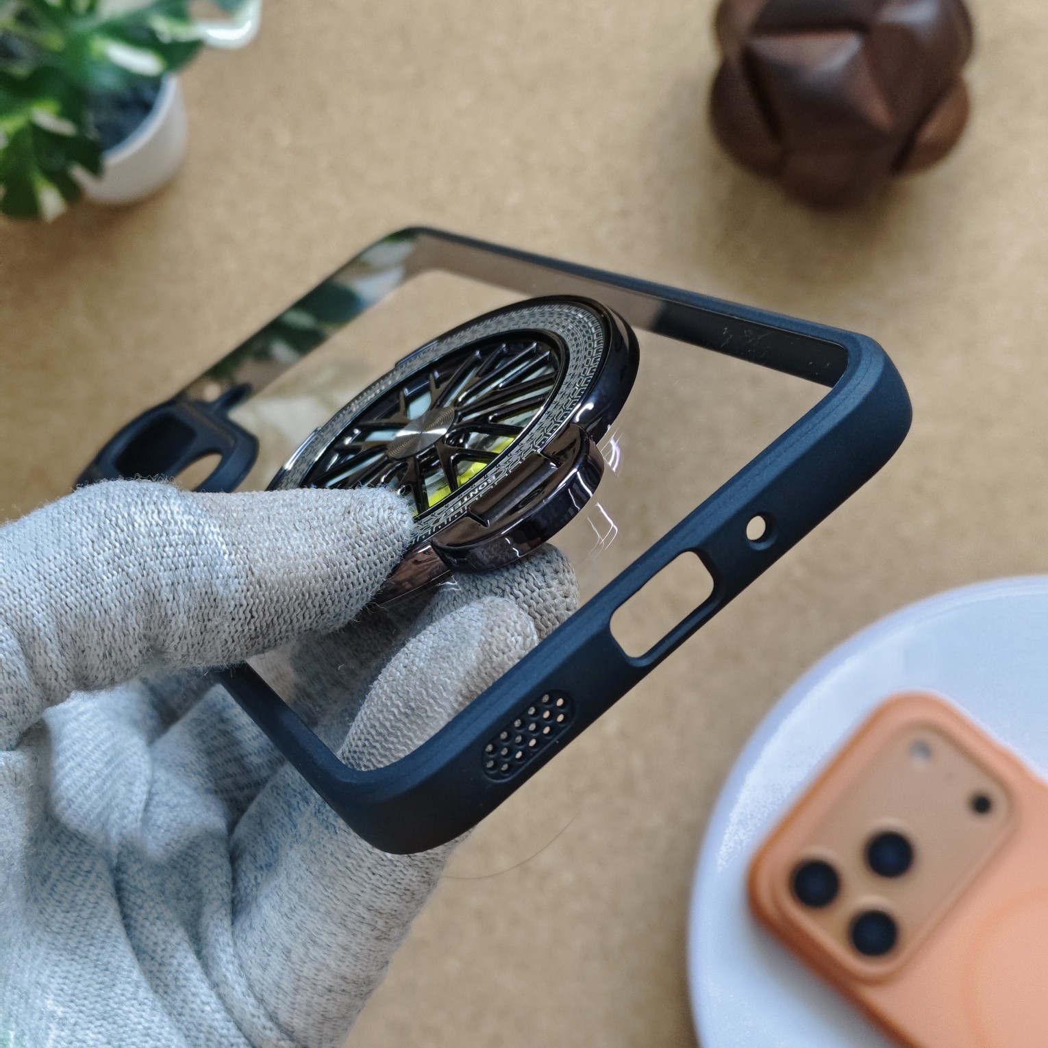 Samsung Galaxy M56 & F56 Premium Transparent Doyers Back Cover With ...