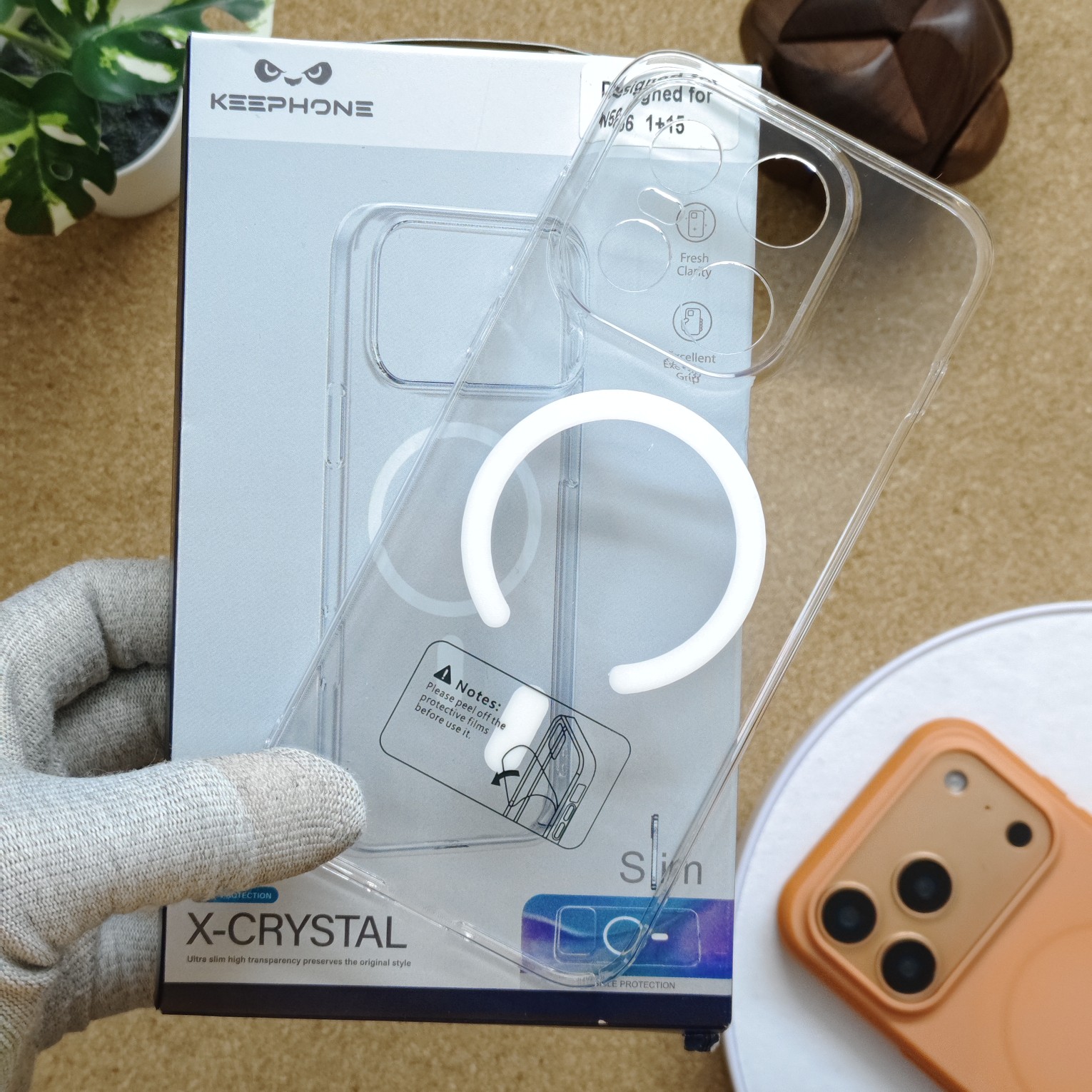 Oneplus 15 OG Crystal Transparent MagSafe PC Hard Back Cover – BT ...