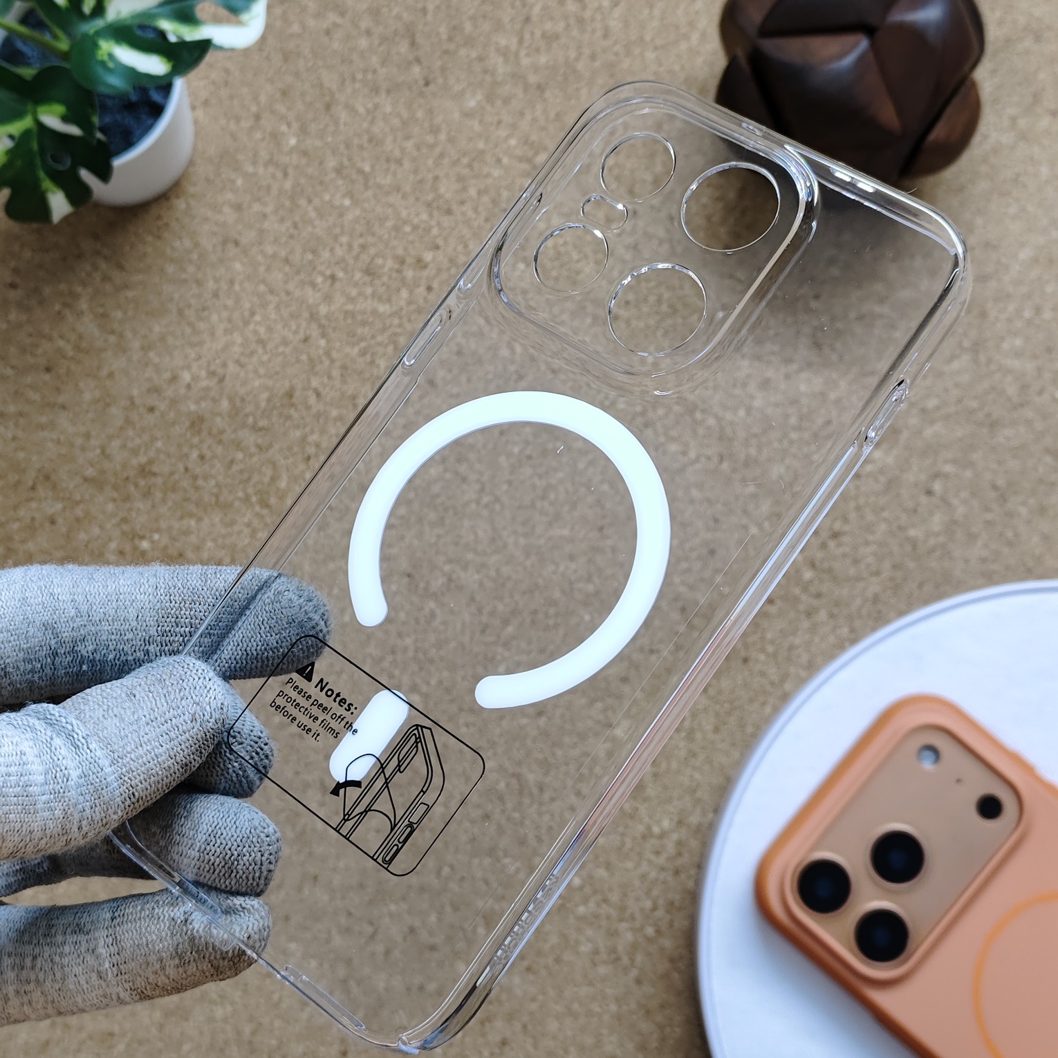 Oneplus 15 OG Crystal Transparent MagSafe PC Hard Back Cover – BT ...