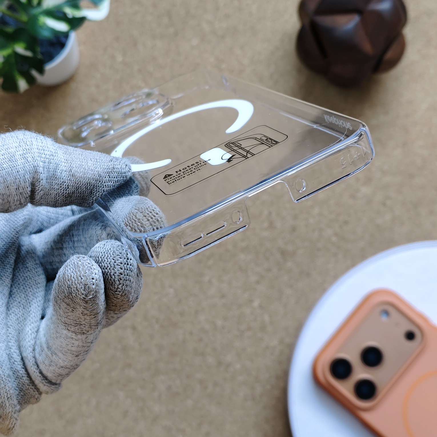 Oneplus 15 OG Crystal Transparent MagSafe PC Hard Back Cover – BT ...