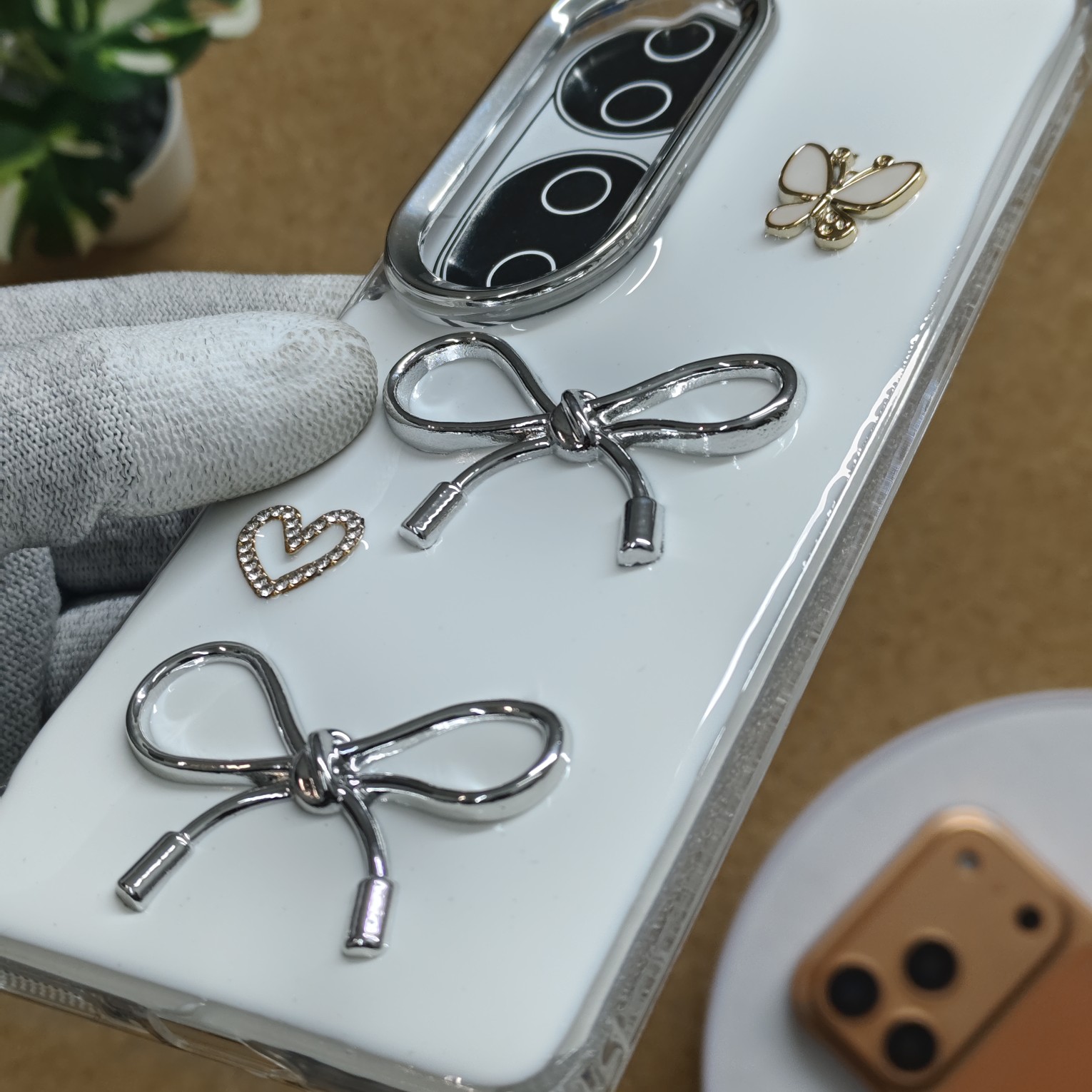 Vivo V40 & V40 Pro & T3 Ultra Premium Girlish 3D White Back Cover – BT ...