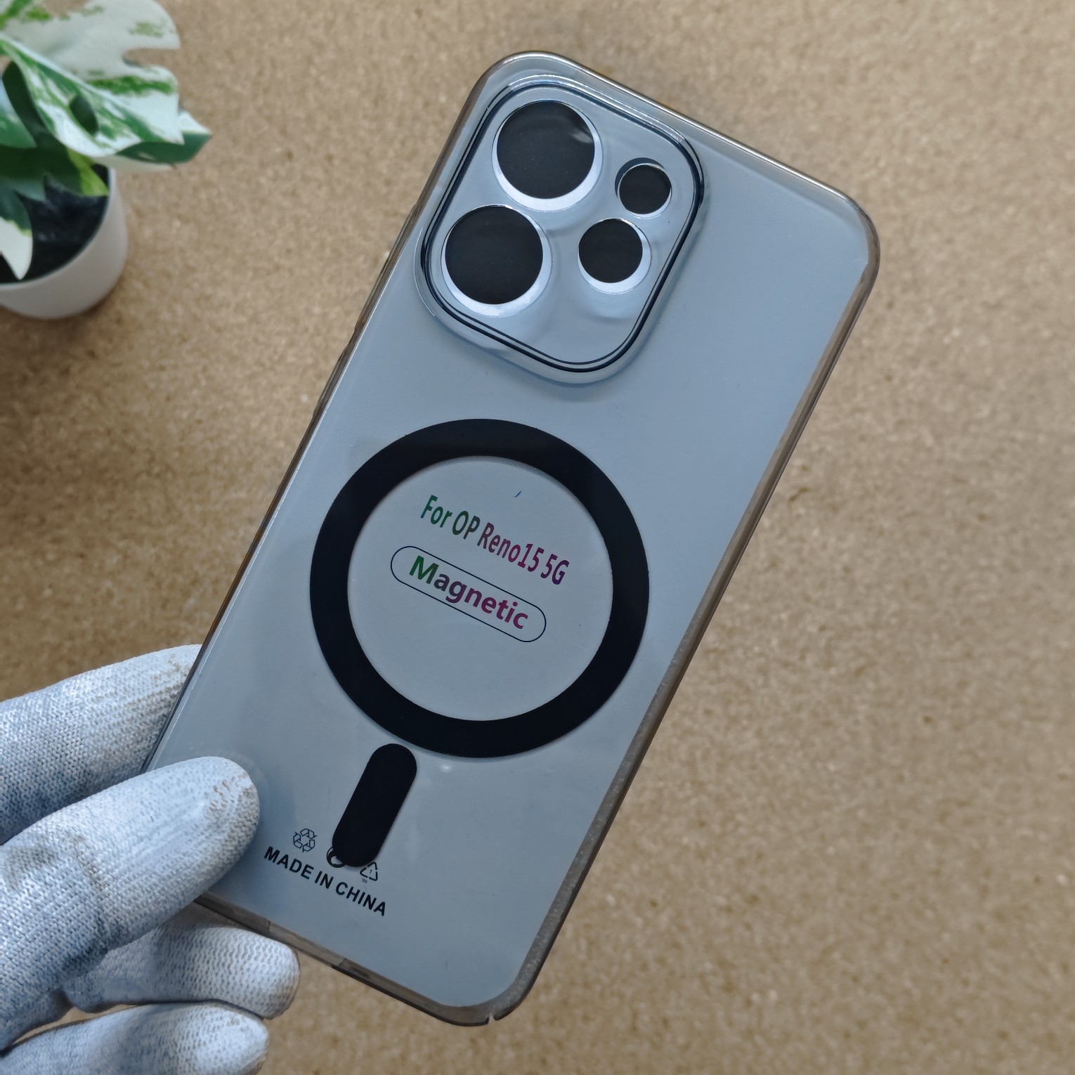 Oppo Reno 15 Crystal PC Hard Back Cover No Magsafe – BT Limited Edition ...