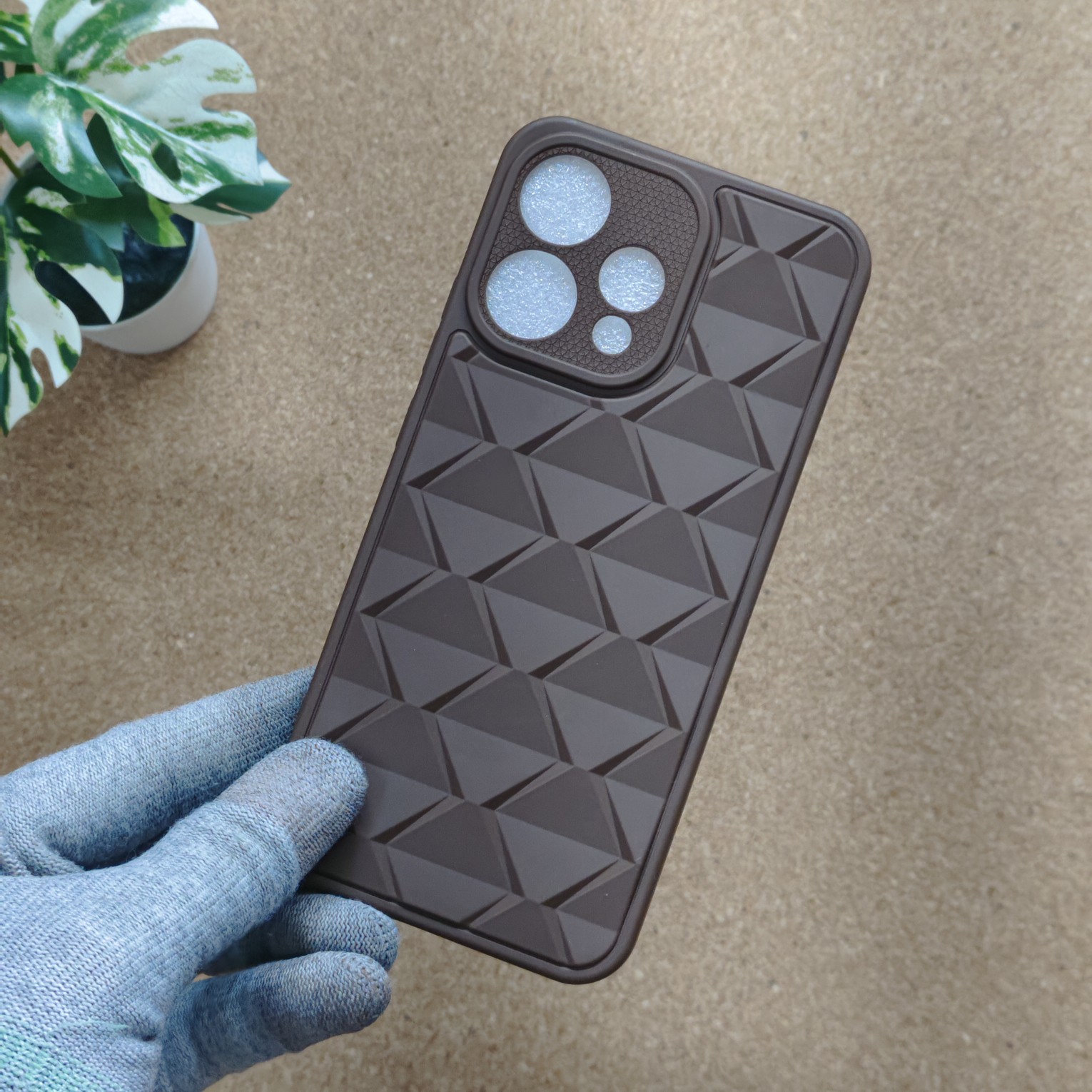 Oppo Reno 15 Diamond Design Silicon Back Cover – BT Limited Edition Store